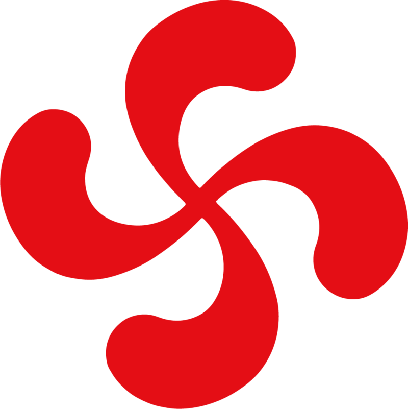 Autocollant croix basque stickers avec symbole sigle lauburu - 150918 ...