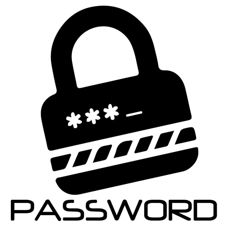 Stickers autocollants Password - mot de passe pour porte chambre de ...