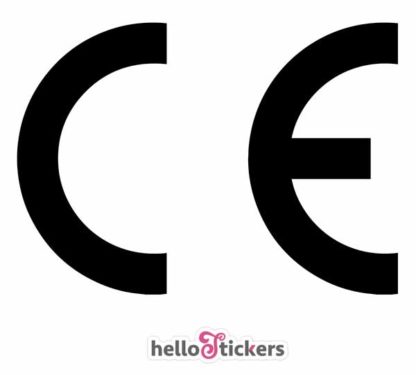 Autocollant norme européenne sticker logo CE - ref 120620 - Stickers ...